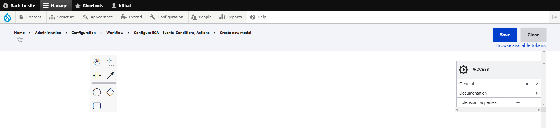 Creating Custom Workflow with Drupal ECA Module